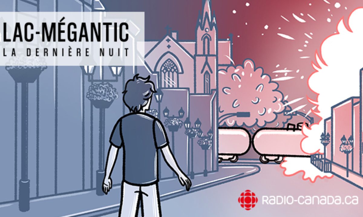 Une bande dessinée numérique revisite la tragédie de Lac-Mégantic | TPL ...